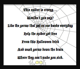 Halloween Soap with Poem: Candy-free “Trick” for the Classroom