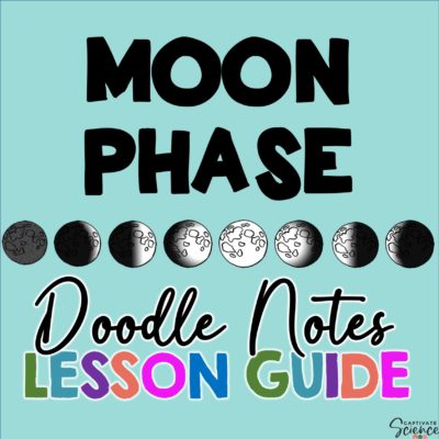Moon Phase Doodle Notes Lesson Guide