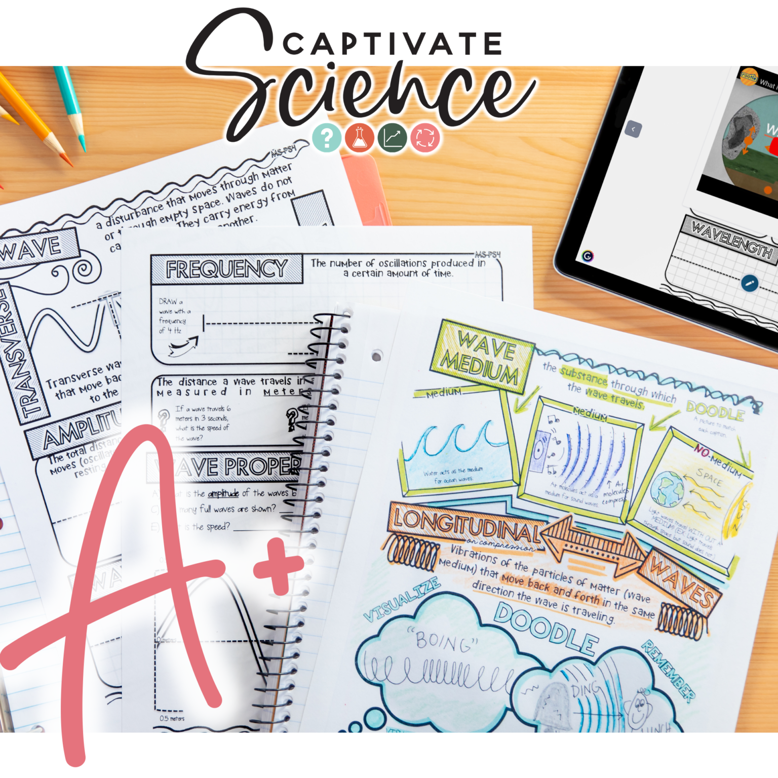 Grades and Doodle Notes - Captivate Science