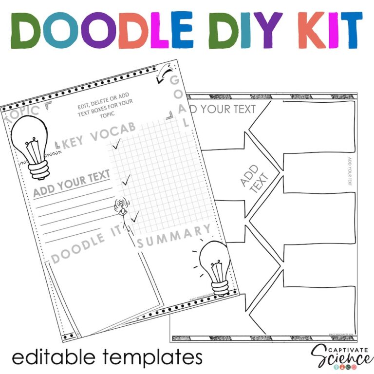 Doodle Note DIY Kit - Captivate Science